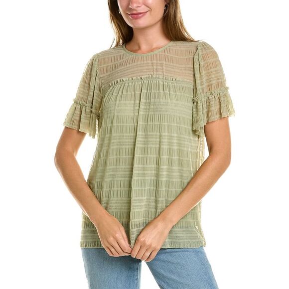 Max Studio | Tops | Max Studio Mesh Top | Poshmark